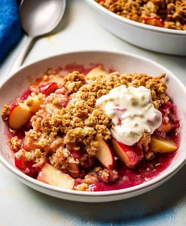 Rhubarb Oat Bars Recipe - dailydishrecipe.com