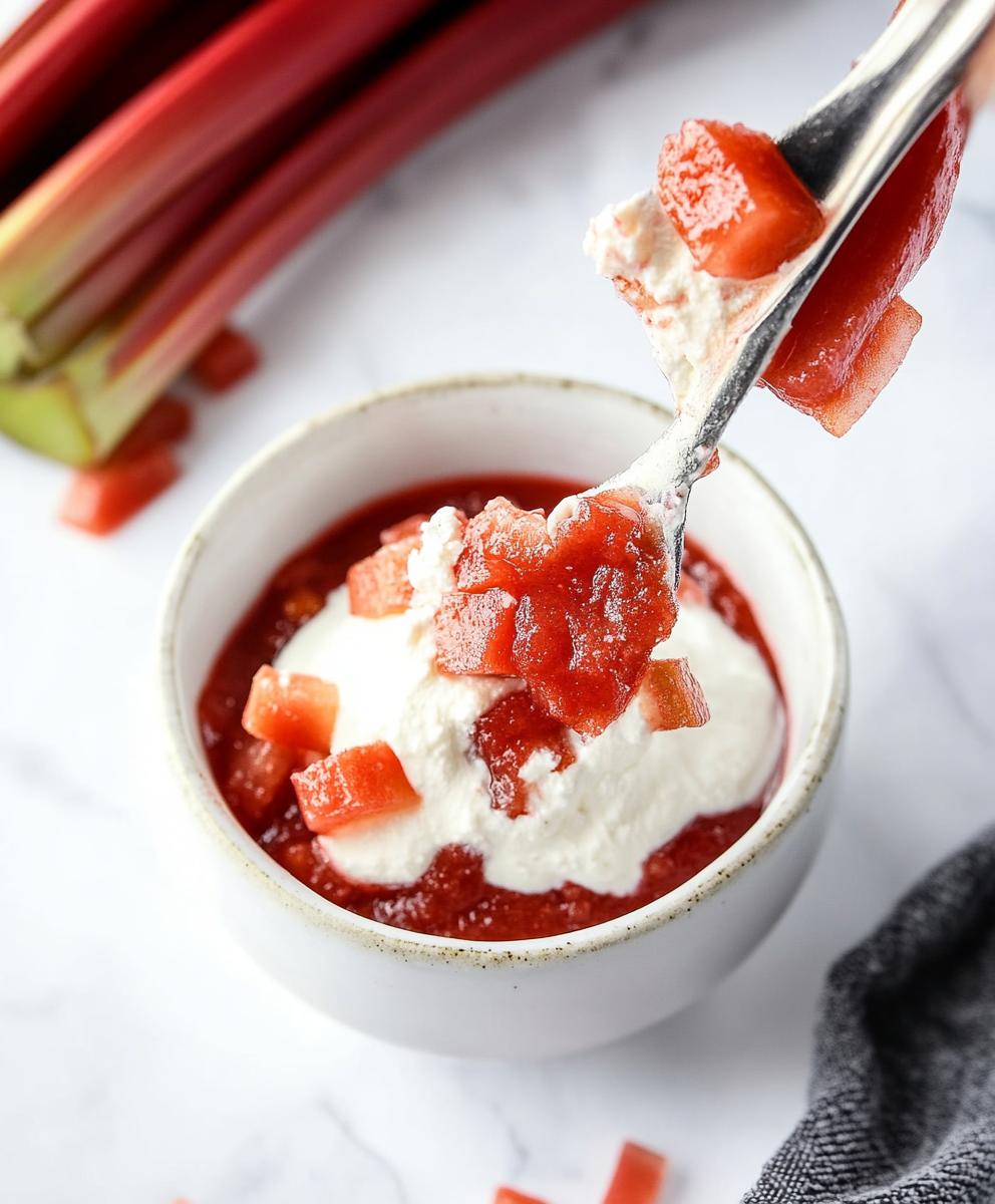 Rhubarb Sauce Recipe - dailydishrecipe.com