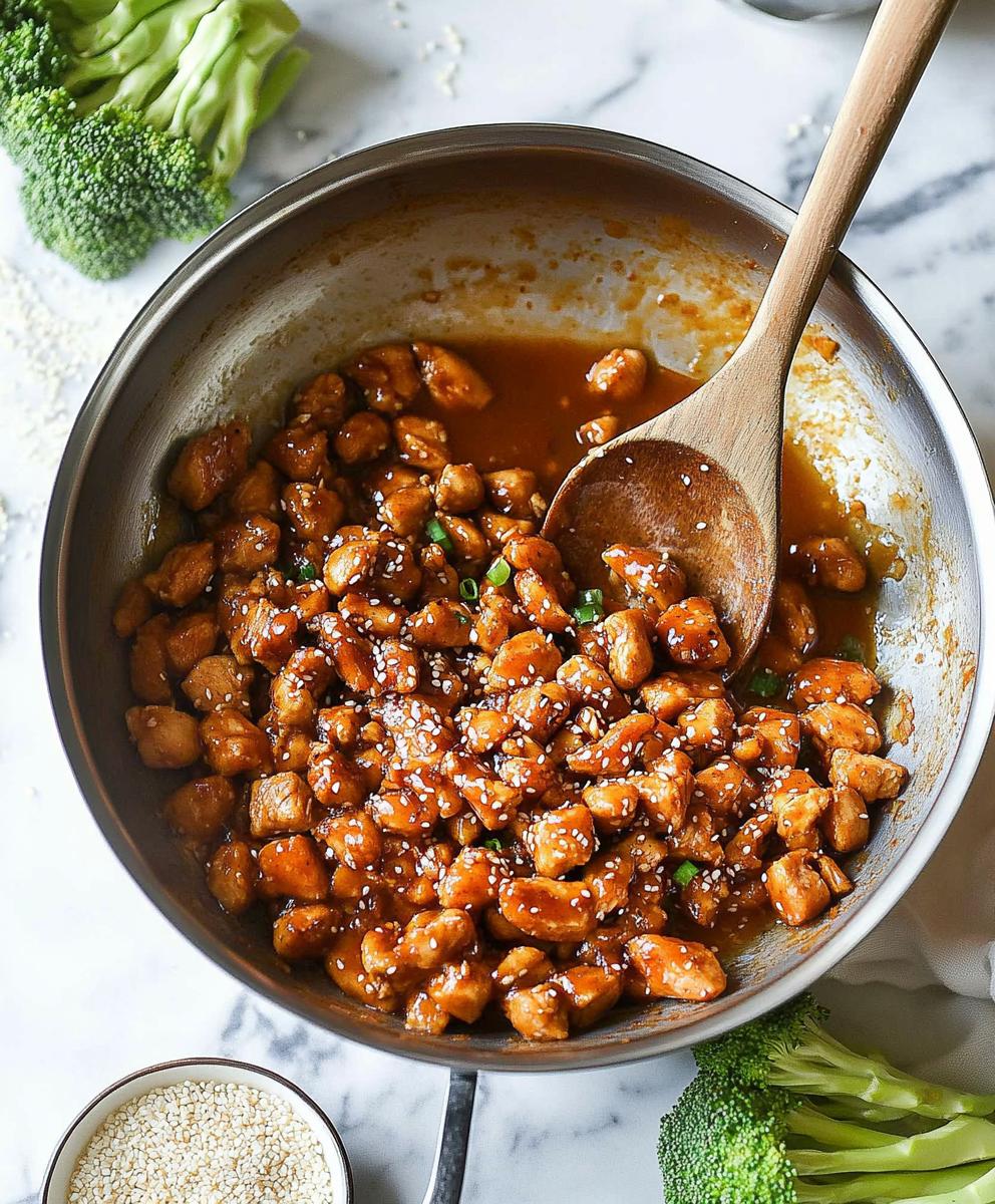 Sesame Chicken Bowls Recipe - dailydishrecipe.com