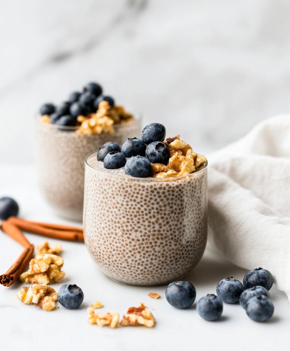 Vanilla Chia Pudding With Cinnamon Recipe - dailydishrecipe.com